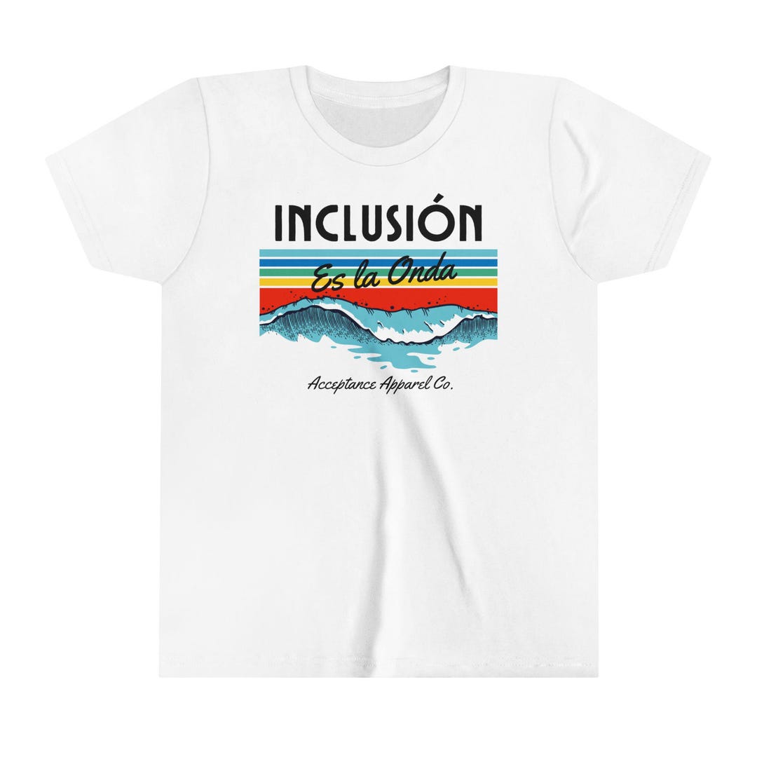 Camiseta De Inclusión Para Niños, Camiseta Que Afirma La ...