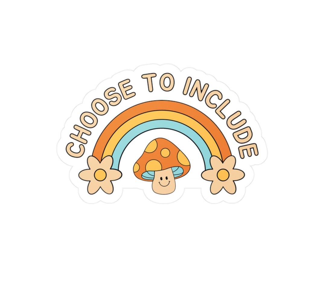 Choose to Include Sticker, Autism Acceptance Sticker, Neurodiversity ...