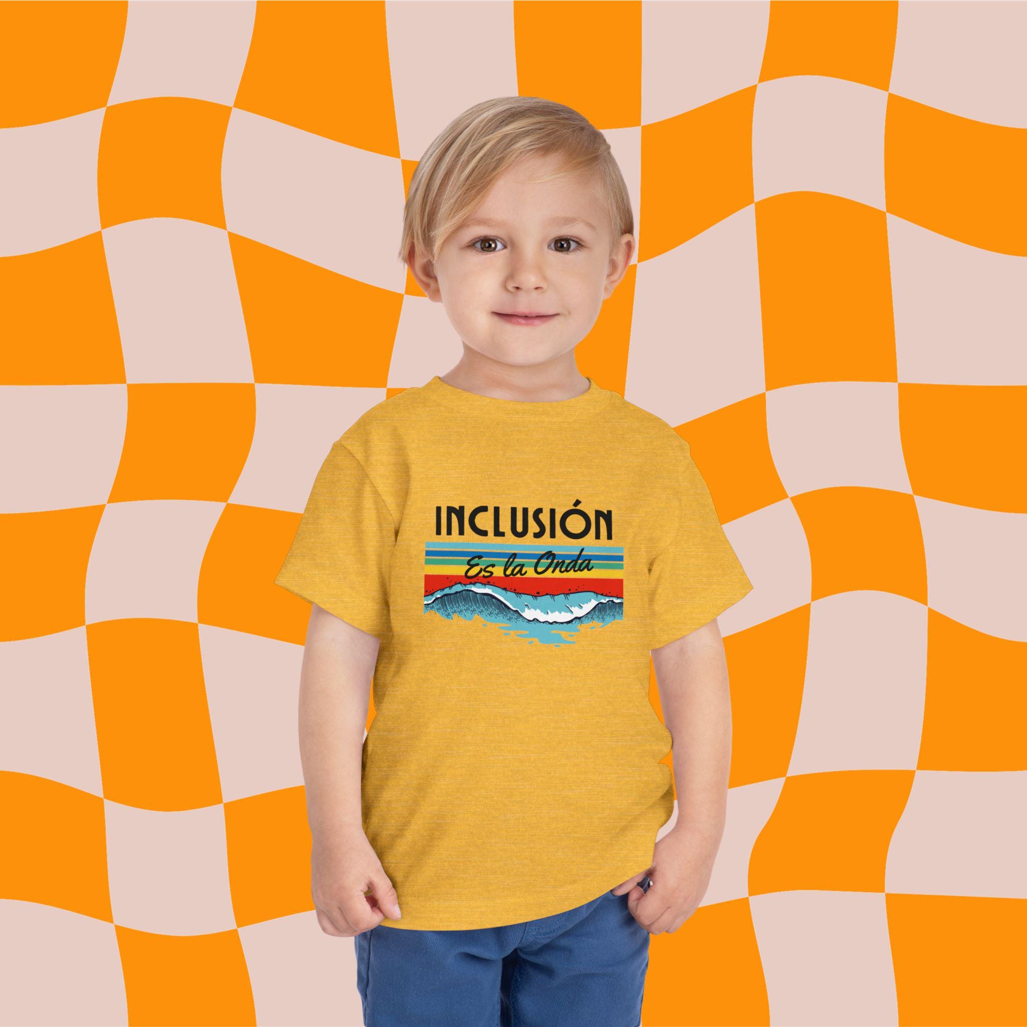 Camiseta De Inclusión Para Niños Pequeños, La Camiseta Para Niños ...