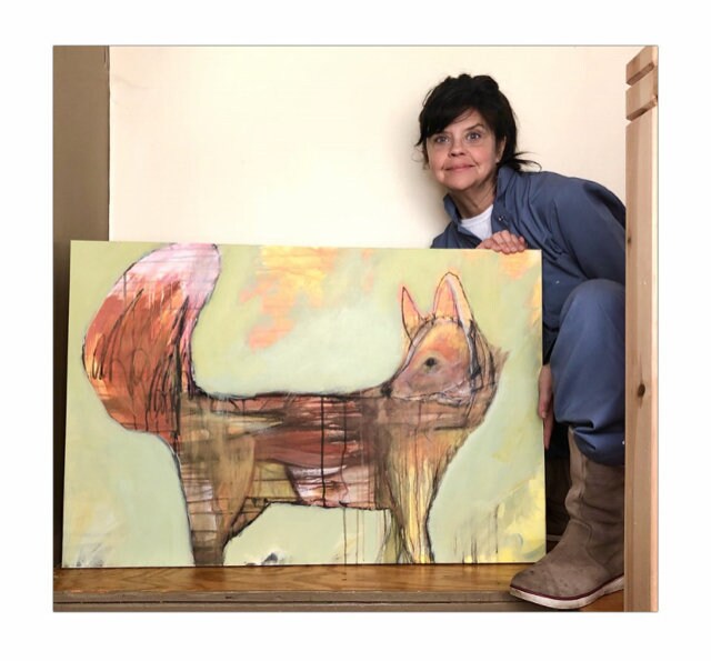 Original Fox Painting - Etsy