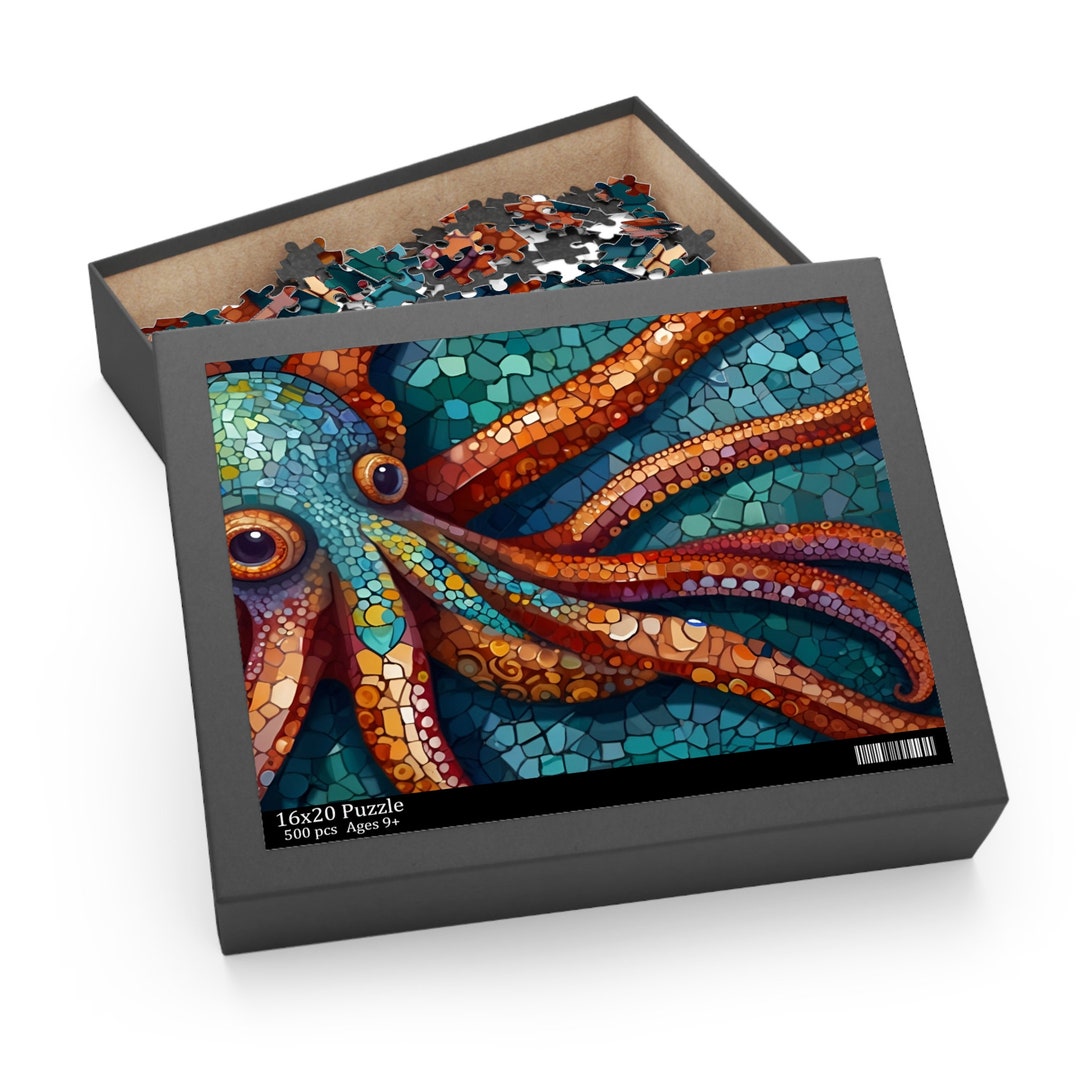 Octopus Adult Puzzle, Octopus Puzzle, Octopus Puzzle120, 252, 500-piece ...