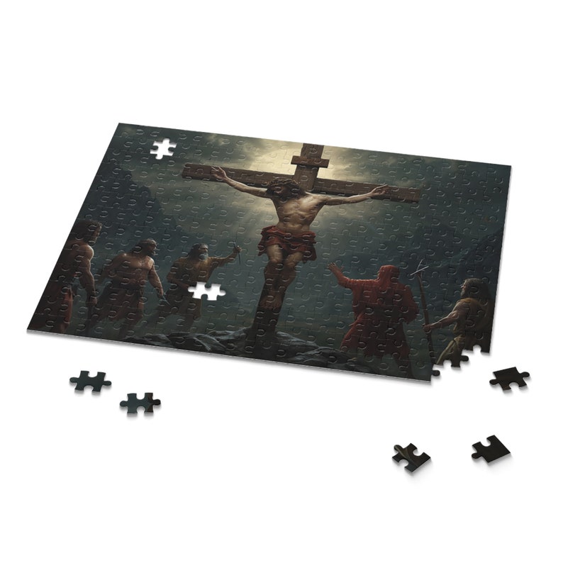 Jesus Christ on the Cross, Jesus the Son of God Crucifixion, Puzzle ...
