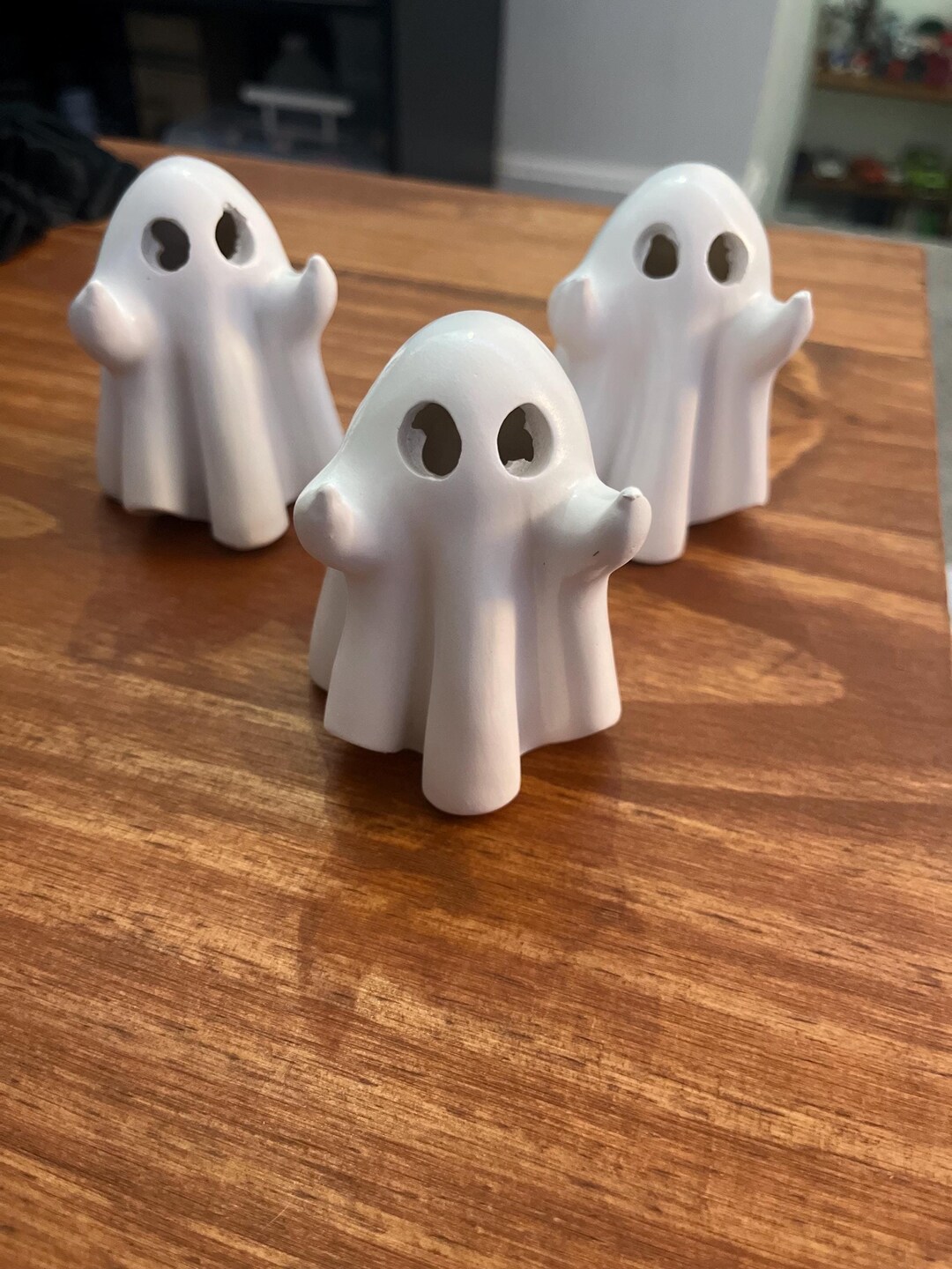 Rude Middle Finger Ghost Decoration for Halloween, Sassy Halloween ...
