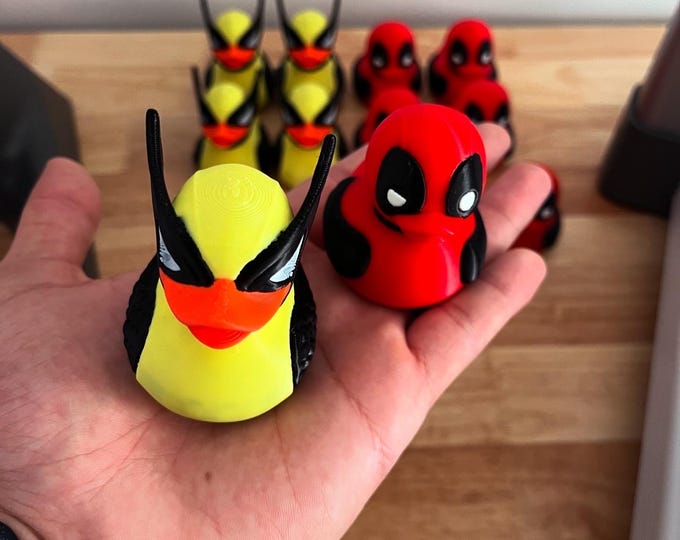 Deadpool Duck - Etsy