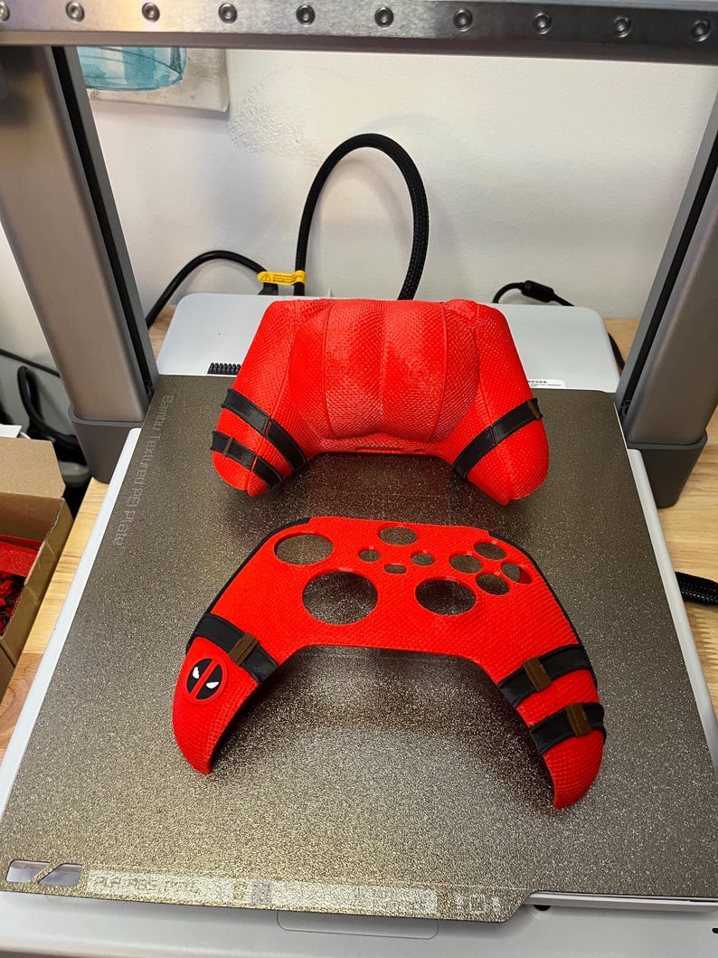 Deadpool Inspired Buttcheek Xbox Controller Cover, 3D Printed Deadpool ...