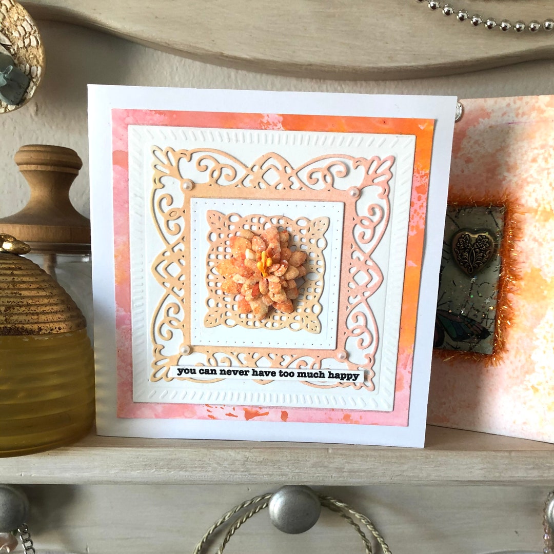 Clearance 3D Designer Greeting Cards Note Card Craft Card 6x6 Inches ...