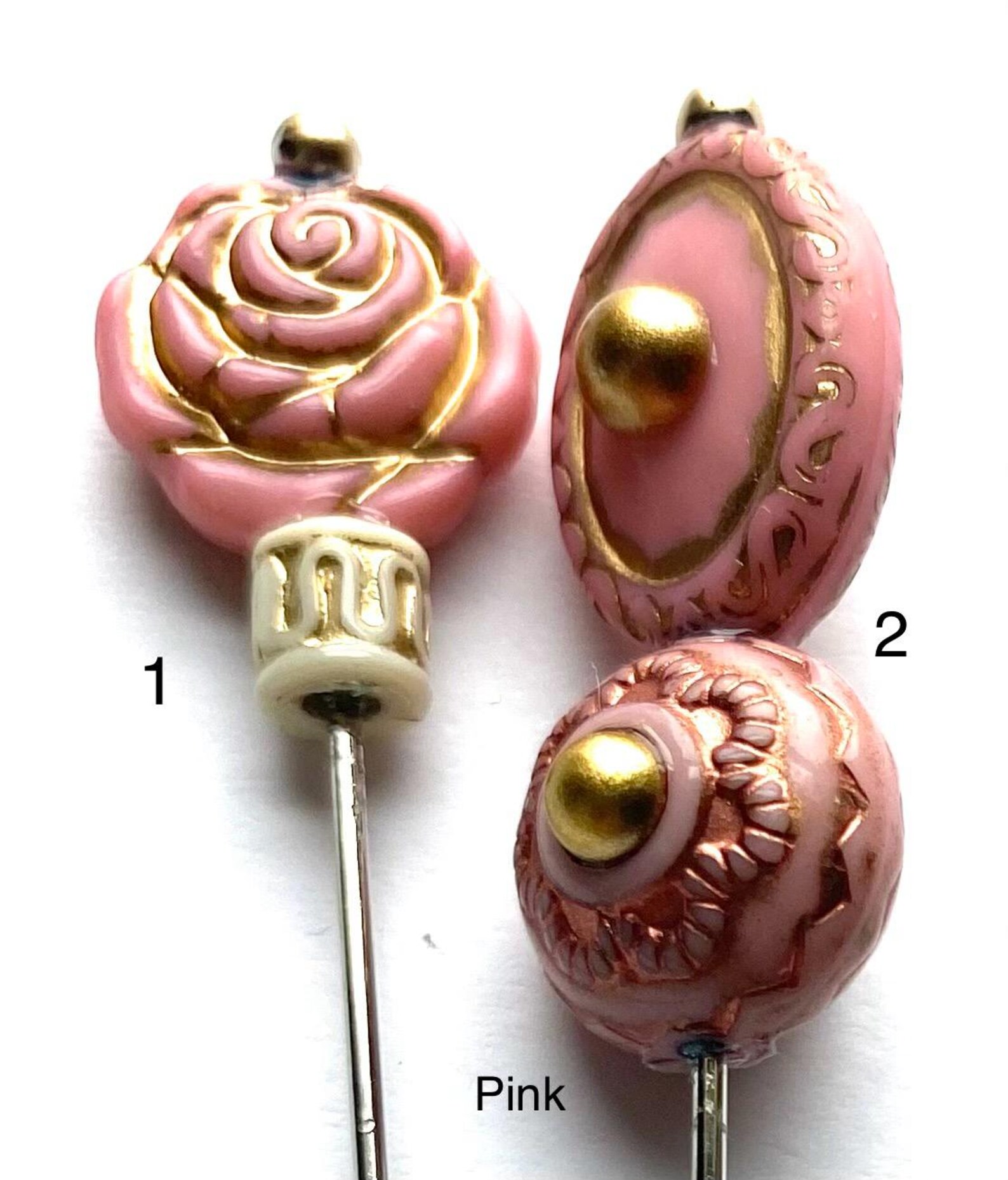 Beautiful Victorian Style Stick Pins With a Bit of Whimsy Lots of ...
