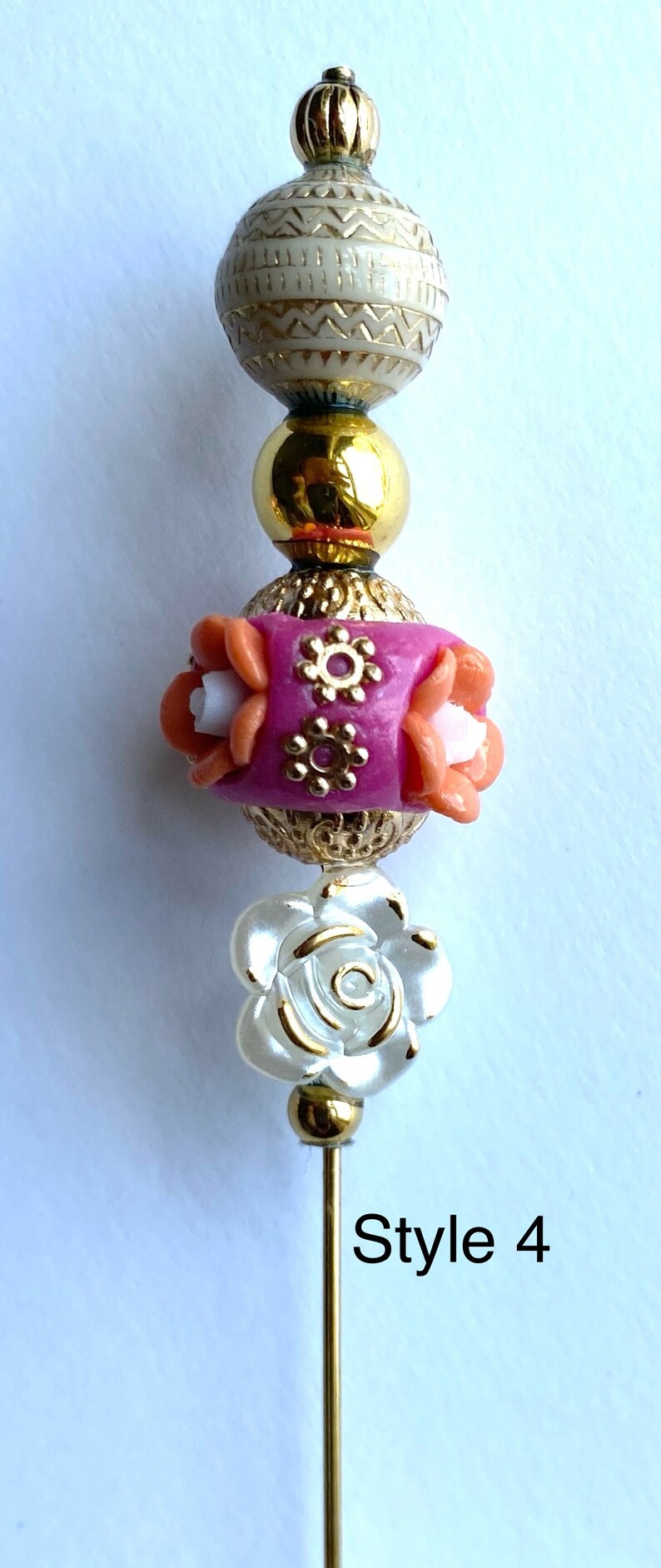 6 Inch Hat Pins in the Victorian Style - Etsy