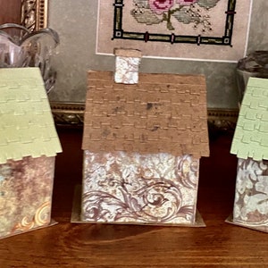 Paper Village Houses - Etsy