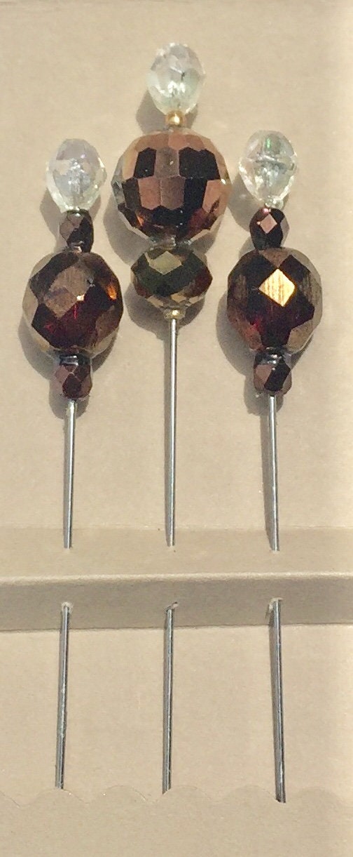 3 Inch Victorian Decorative Stick Pins 3 Inch - Etsy