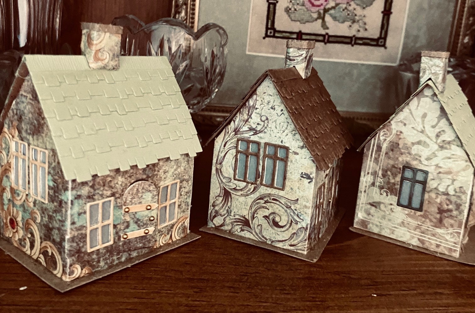 Paper Village Houses - Etsy