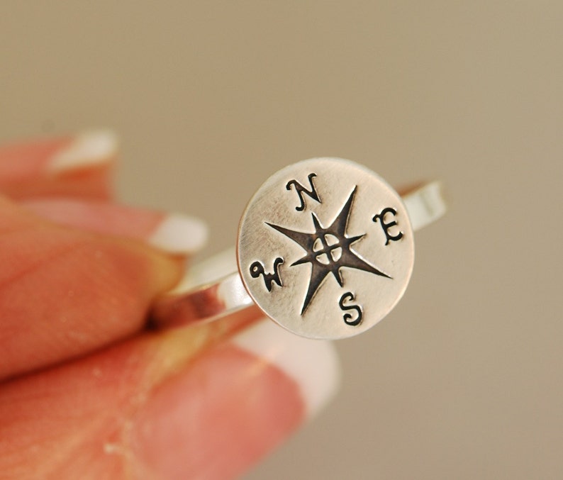 Compass Ring Original Etsy