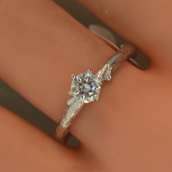 Branch Engagement Ring - Etsy