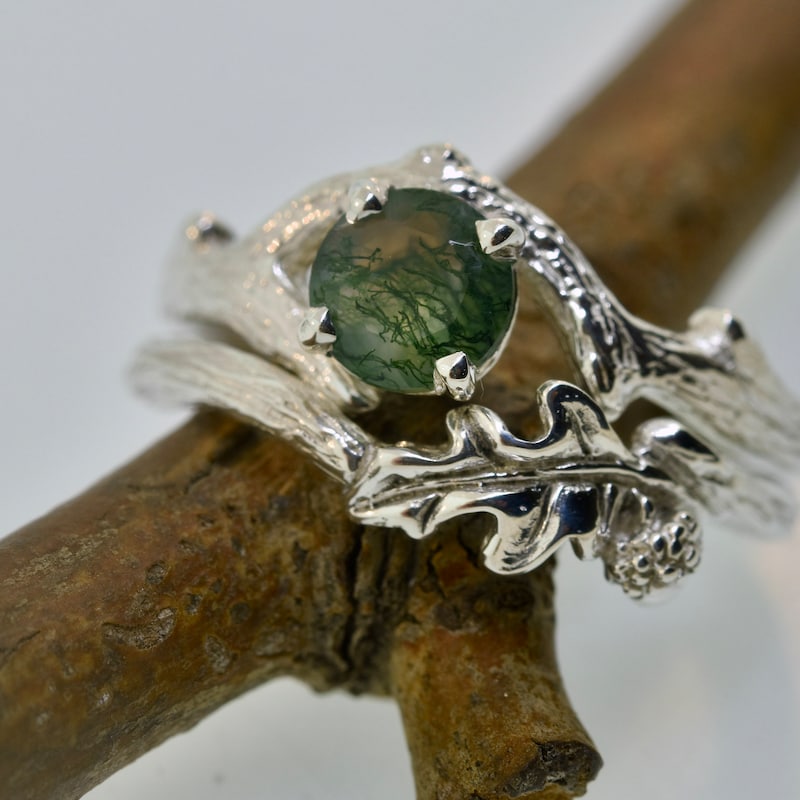 Oak Leaf Ring - Etsy