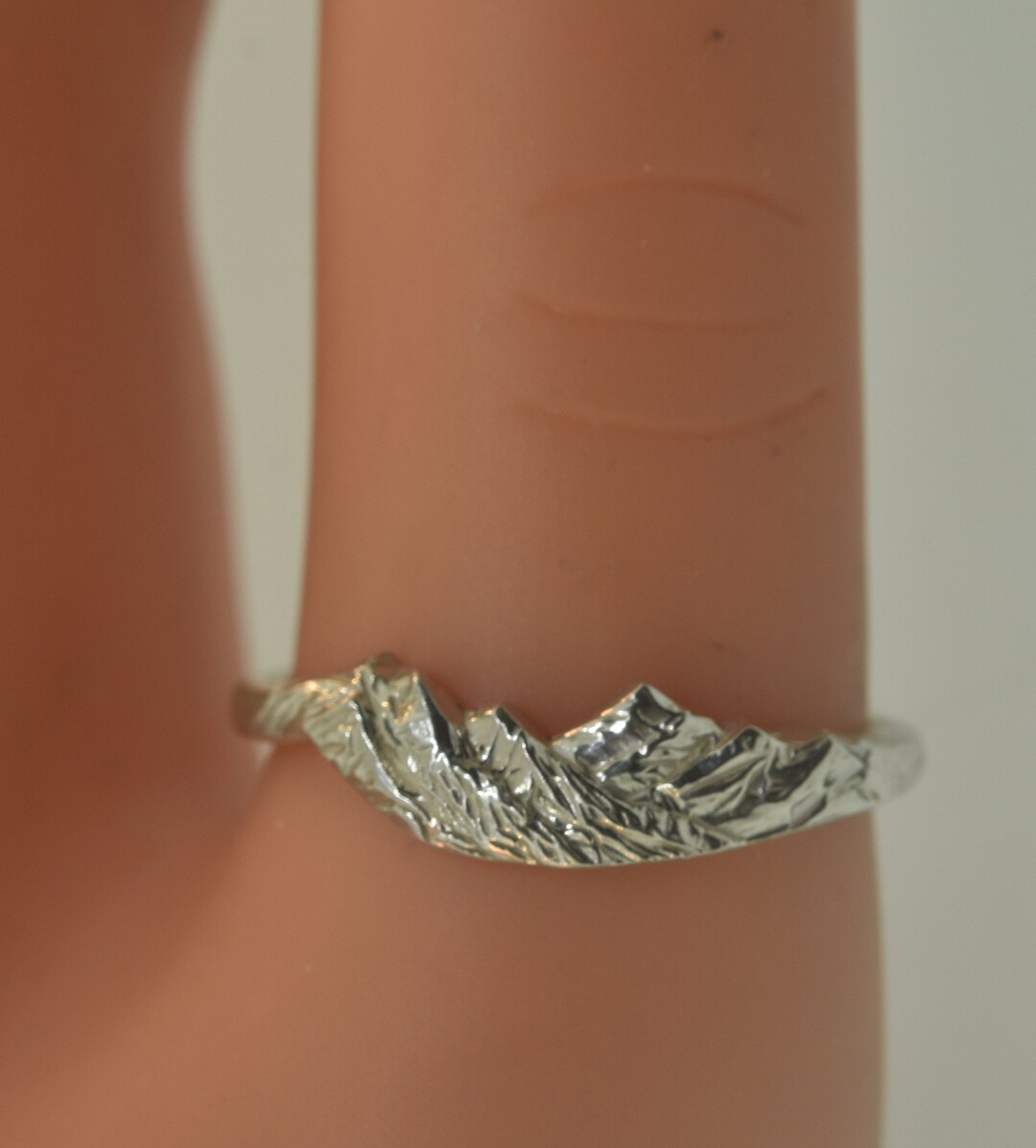 Mountain Ring, Sculpted Mountain Ring, Nature Ring, Inspirational Ring ...