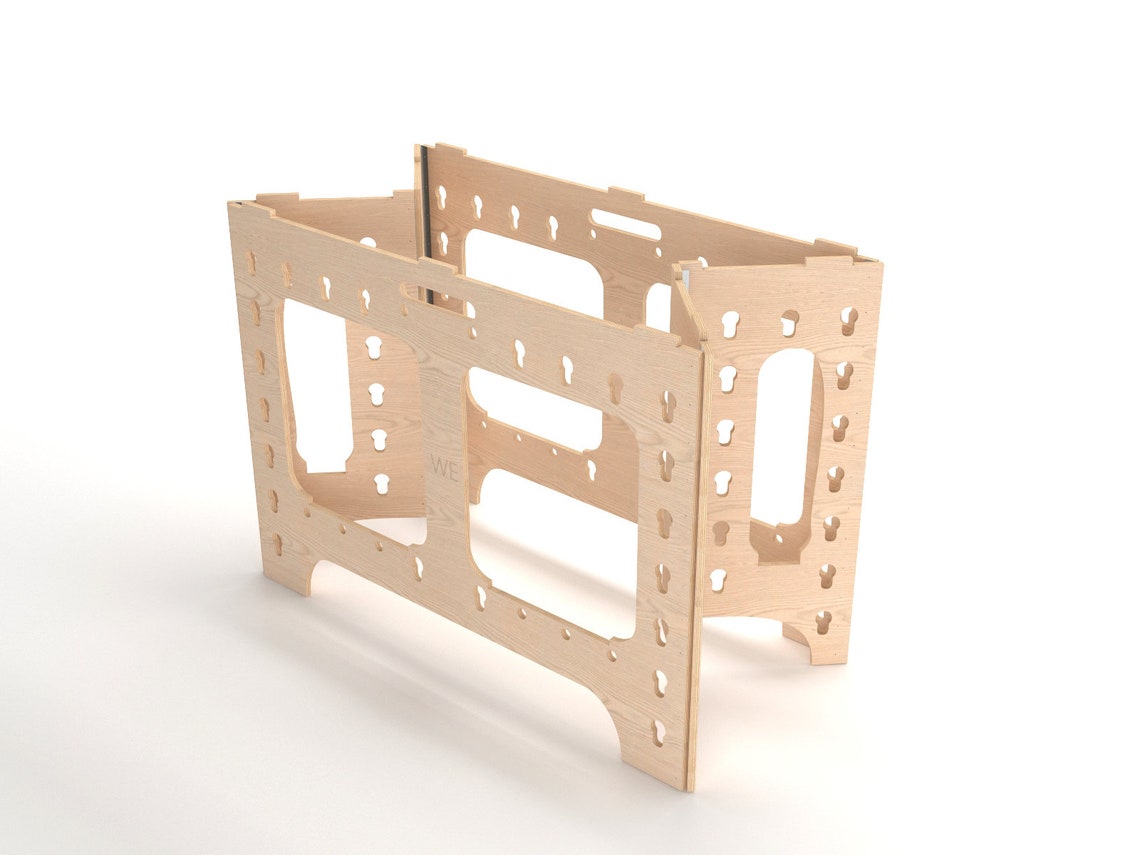 Portable Foldaway Workbench W Ith Double MFT/3 Top. - Etsy UK