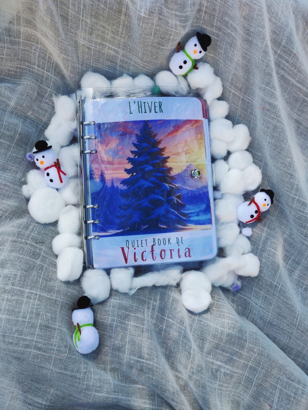 Quiet Book / Busy Winter Book, Educational Activities for Children Aged ...