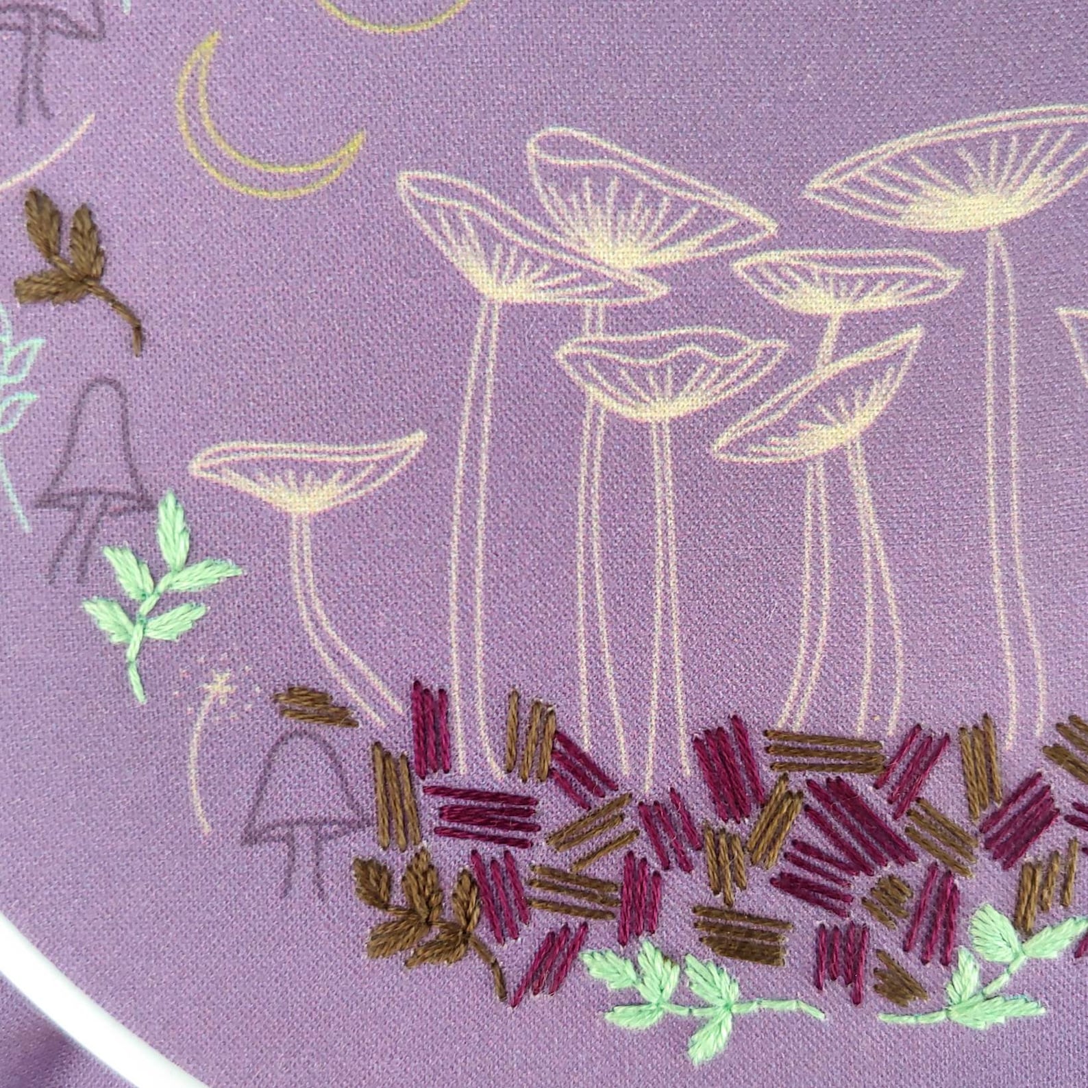 FAIRY RING Pdf Embroidery Pattern Embroidery Hoop Art - Etsy