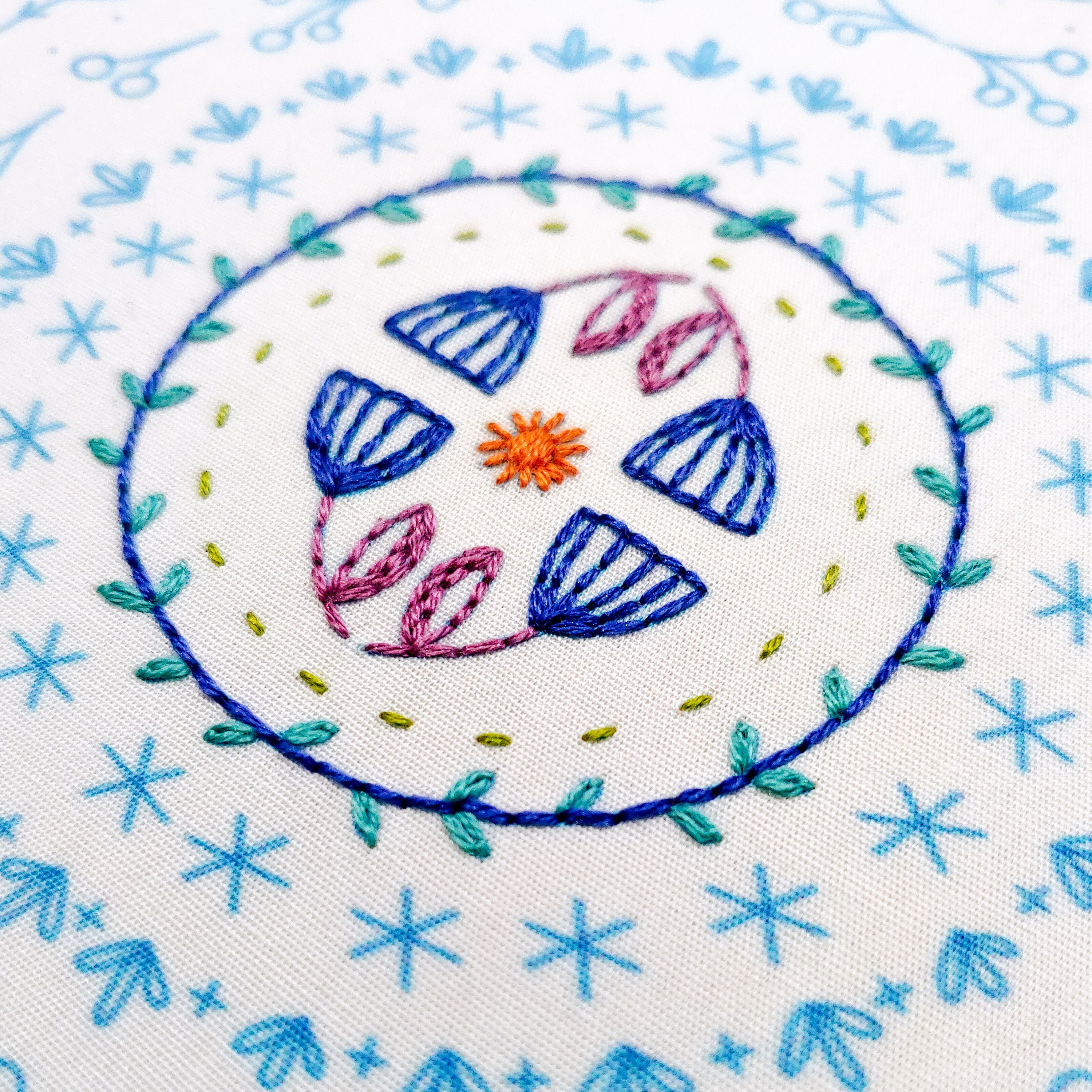 STITCHES in the ROUND Pdf Embroidery Pattern Embroidery - Etsy