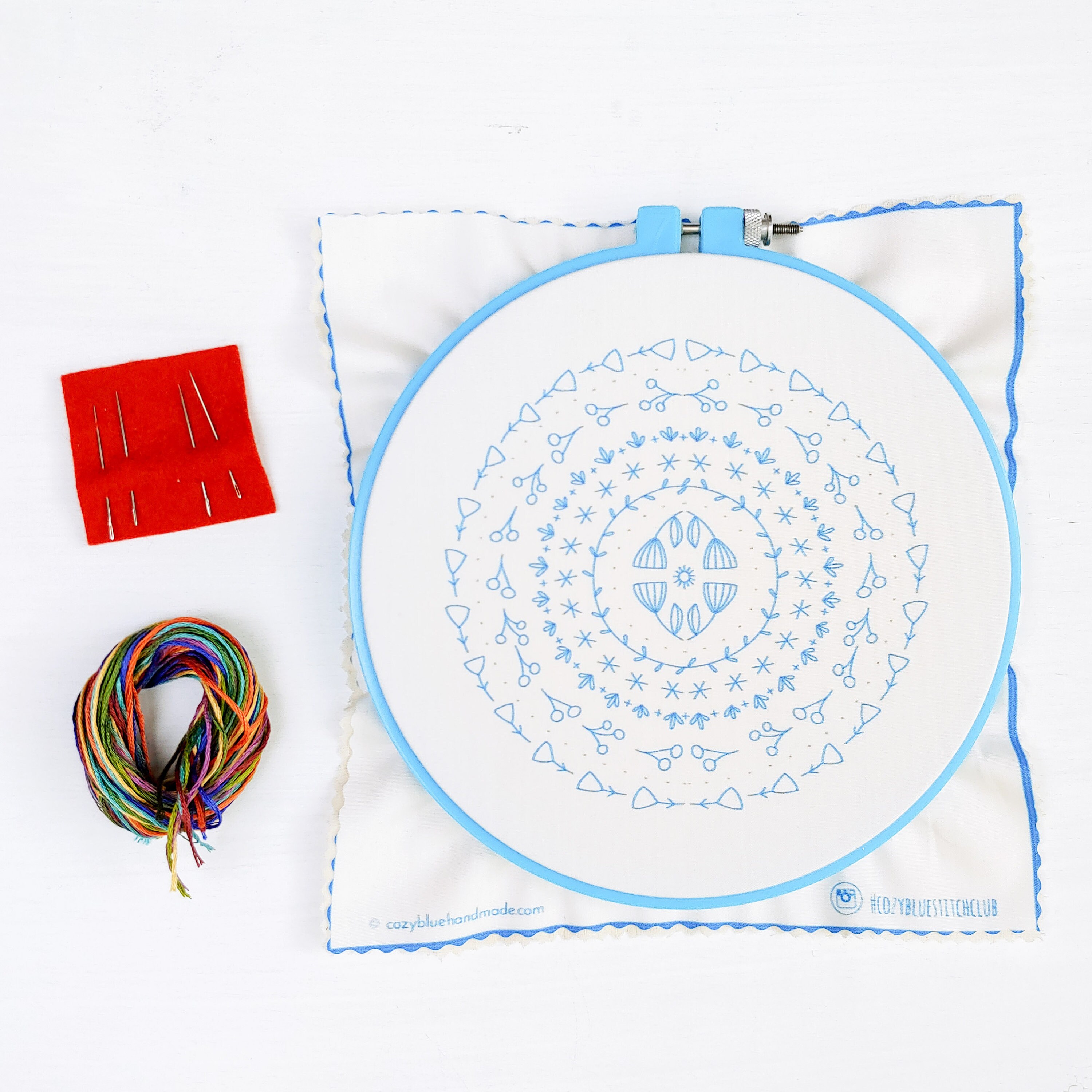 STITCHES in the ROUND Pdf Embroidery Pattern Embroidery - Etsy