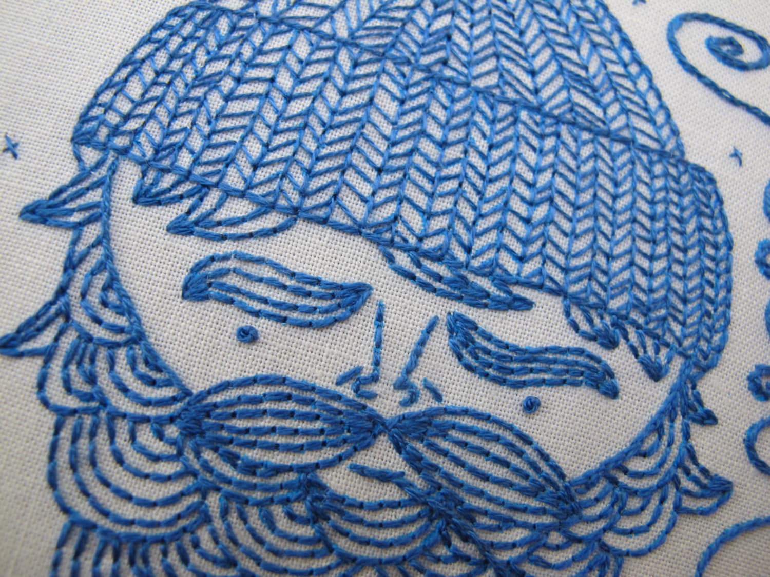 SEA CAPTAIN Pdf Embroidery Pattern Sailor Design Embroidery - Etsy