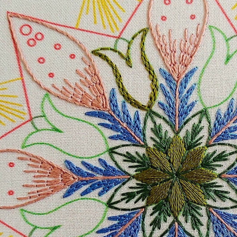 MARKET DAY Pdf Embroidery Pattern Embroidery Hoop Art Hand - Etsy