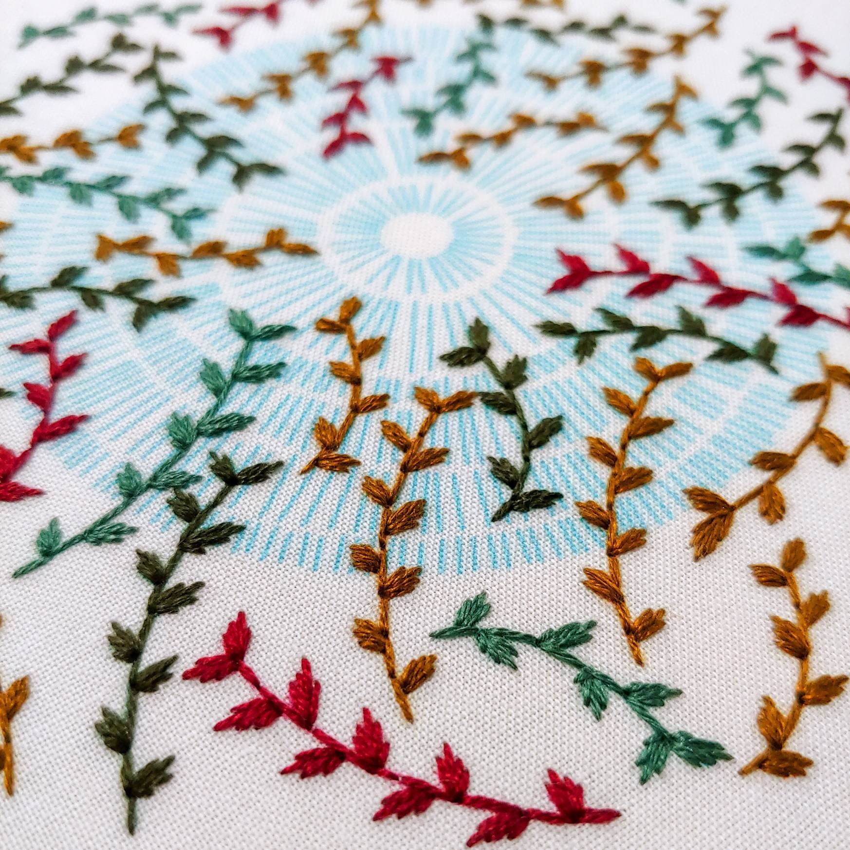 SKY SONG Pdf Embroidery Pattern Embroidery Hoop Art Hand | Etsy