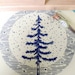 MOONLIGHT PINE Pdf Embroidery Pattern, Embroidery Hoop Art, Hand Embroidery, Blue Moon, Full ...