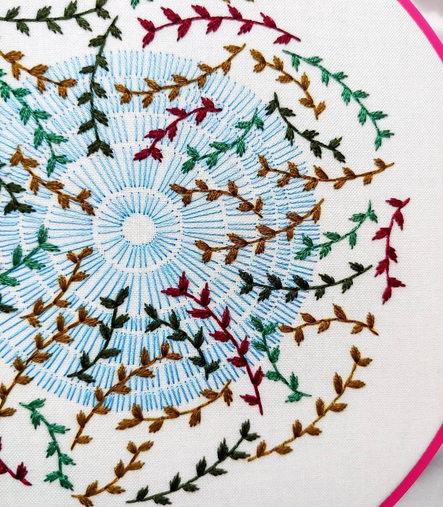 SKY SONG Pdf Embroidery Pattern Embroidery Hoop Art Hand | Etsy