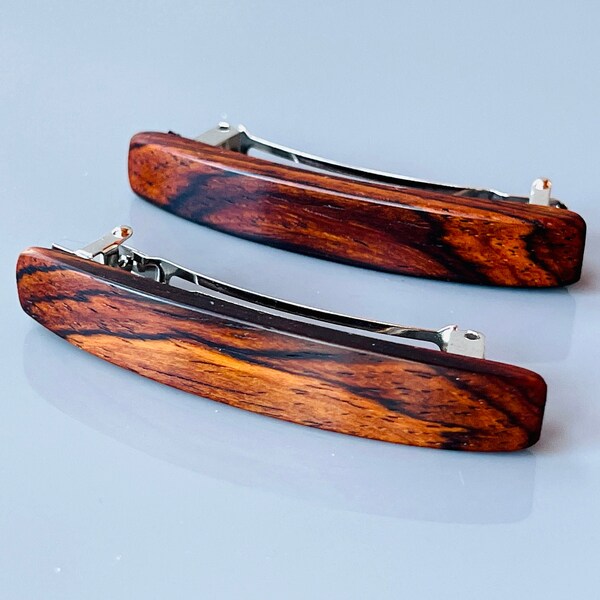 Wood Hair Claw - Etsy