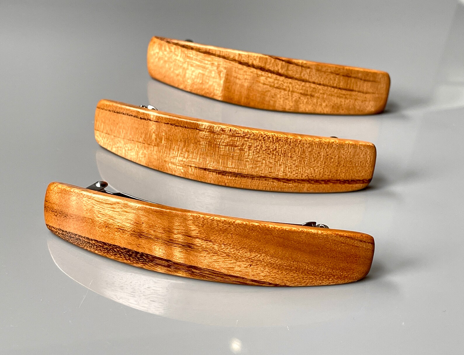 Large Hair Clip for Women Thick Hair Barrette Wood Hair Clip Long Hair ...