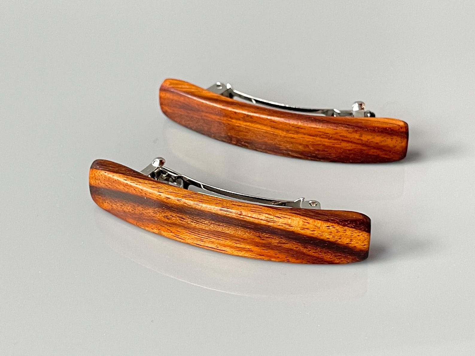 Large Hair Clip for Women Thick Hair Barrette Wood Hair Clip Long Hair ...