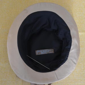 Victorian Early 1880's Small Beige Hat, Includes Hat Pin - Etsy