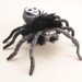 Spun Cotton Halloween Skull Back Spider Ornament - Etsy