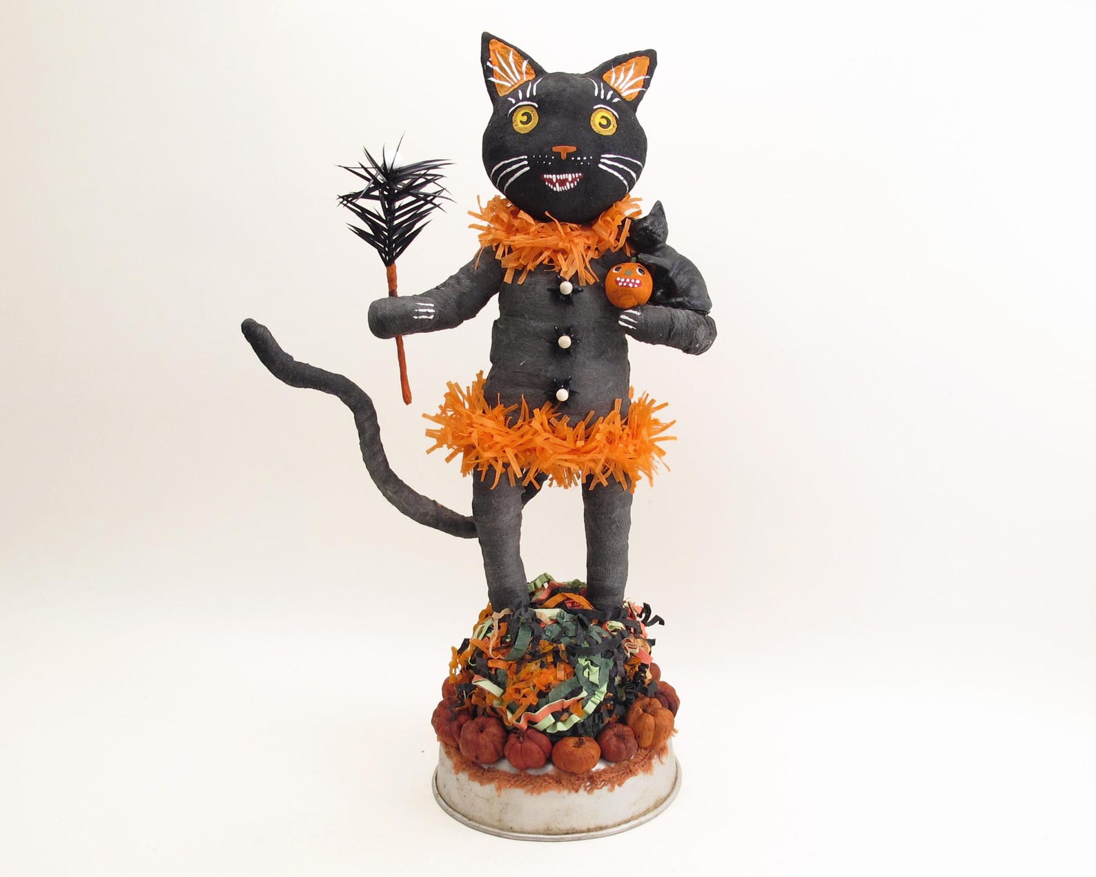 Halloween Drop: EXTRA LARGE One of A Kind Spun Cotton Halloween Figure ...