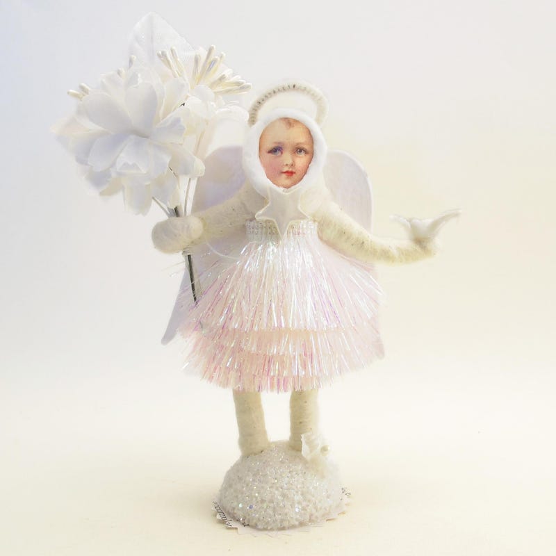 Spun Cotton Angels - Etsy