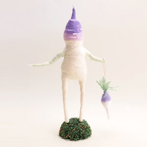 Spun Cotton Turnip Child Veggie Figure - Etsy