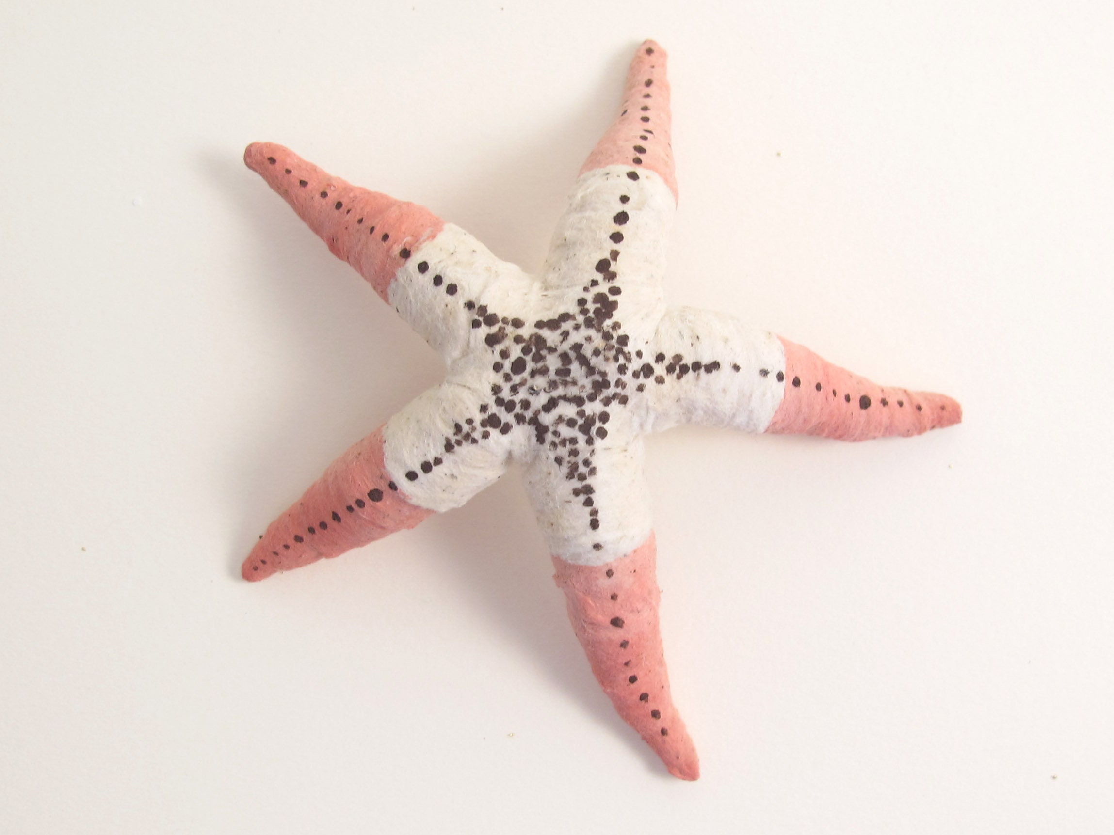 Vintage Style Spun Cotton Starfish Figure/Ornament | Etsy