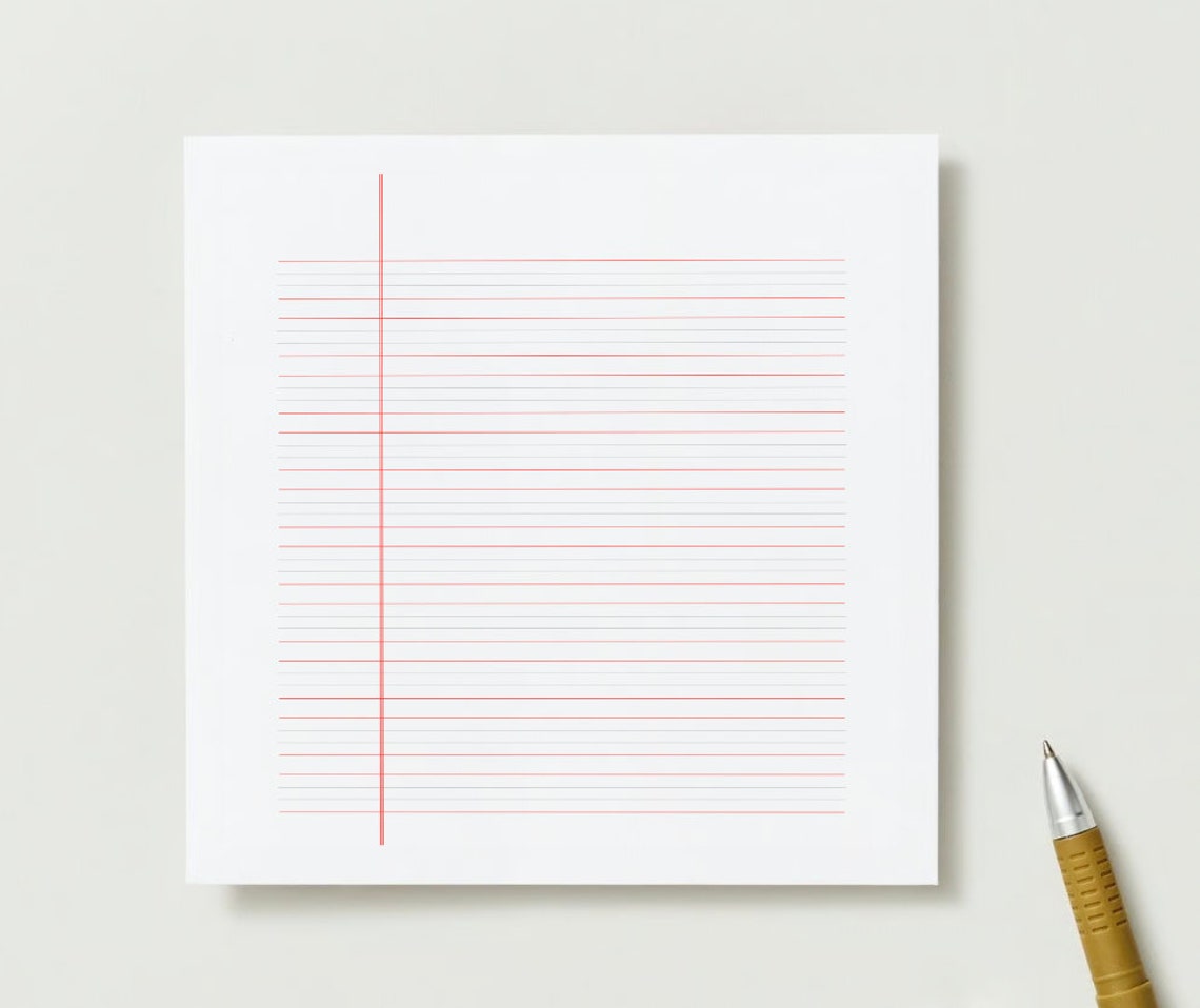 Blank Square Handwriting Cards for Any Occasion Teachers Gift and Child ...