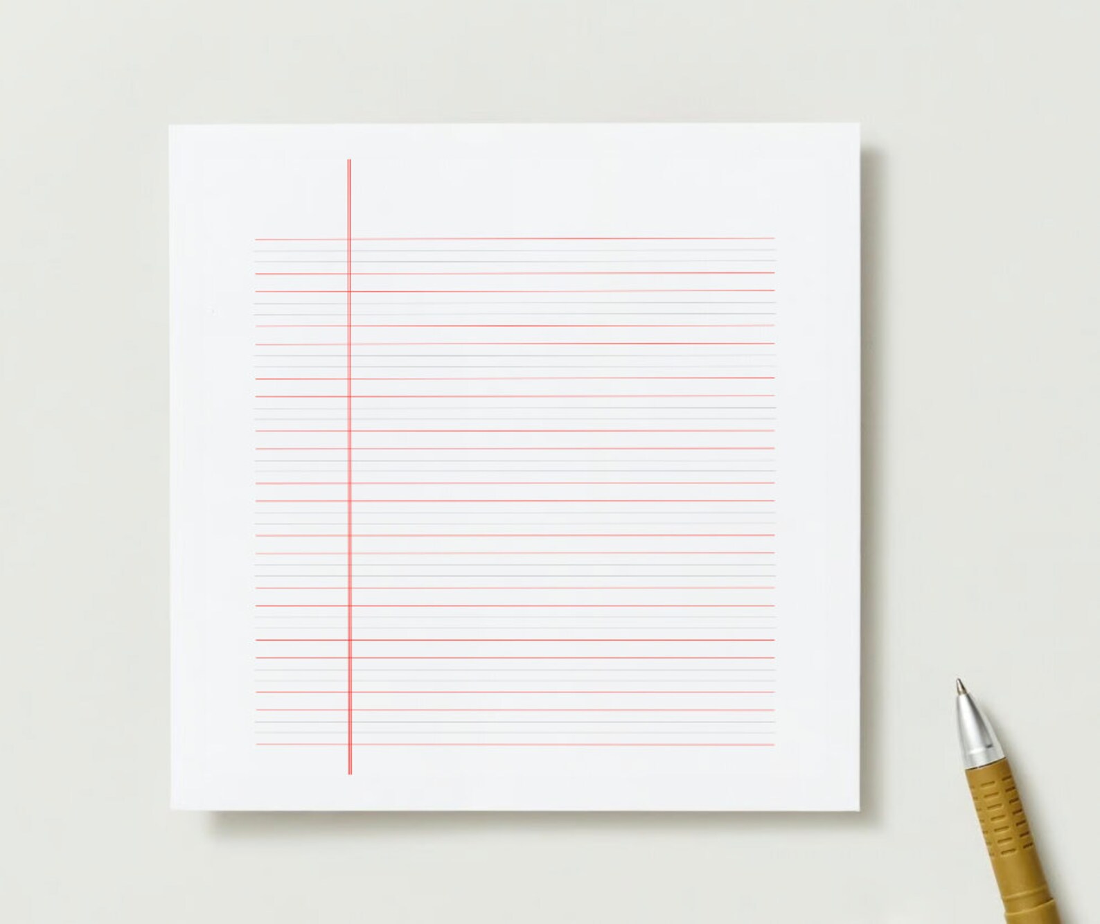 Blank Square Handwriting Cards for Any Occasion Teachers Gift and Child ...