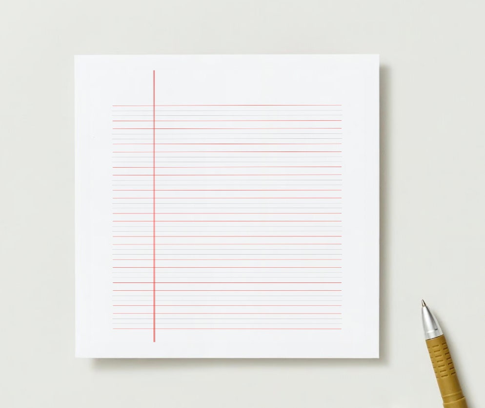 Blank Square Handwriting Cards for Any Occasion Teachers Gift and Child ...