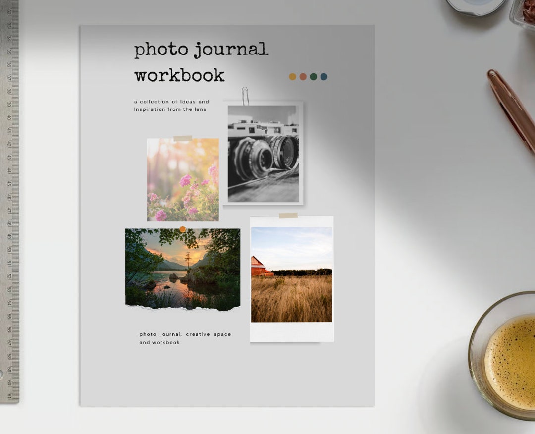 Photograph Journal and Workbook With Photo Challenges Photograph ...