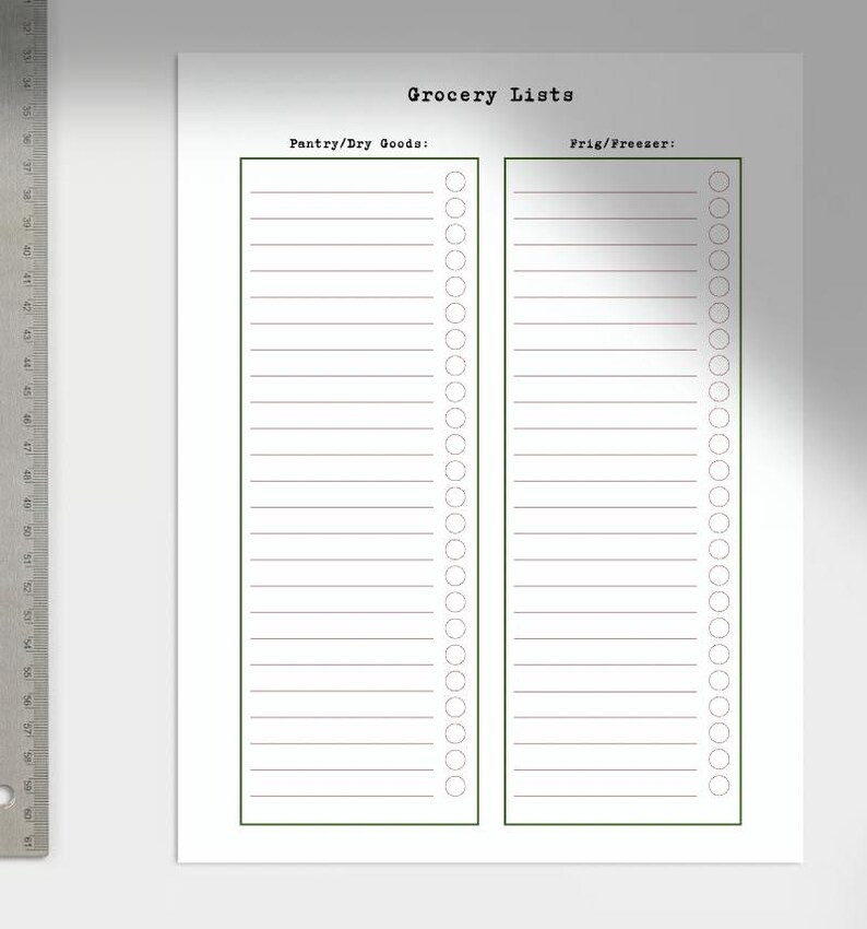 Simple Meal Prep and Planning Workbook Digital Download 100 Pages Meal ...