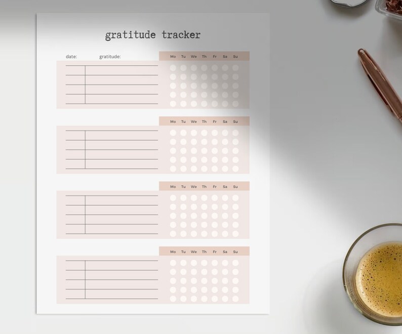 Habit Trackers and More Monthly and Weekly Printable Pages to Track ...