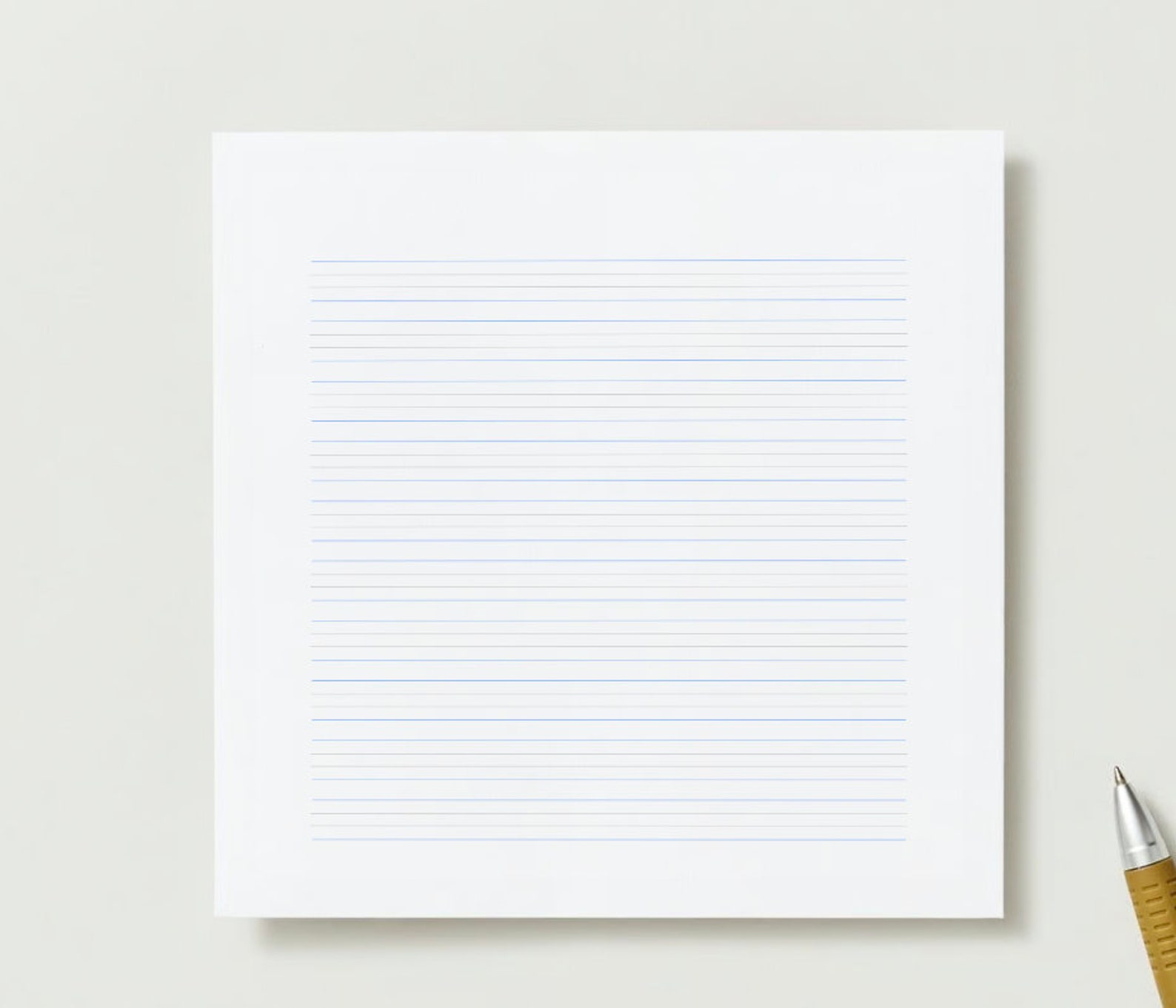 Blank Square Handwriting Cards for Any Occasion Teachers Gift and Child ...