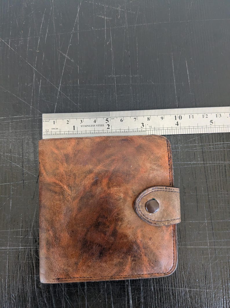 1970-80s Vintage Tudor Persian Leather Wallet Made in England - Etsy