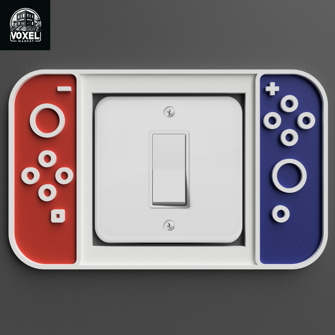 Console Light Switch Surround 3D Print STL File - Etsy