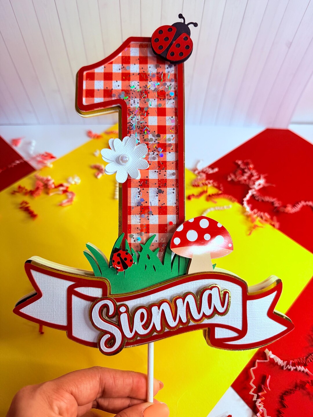 One Cute Bug Cake Topper for a Magical First Birthday Celebration June ...