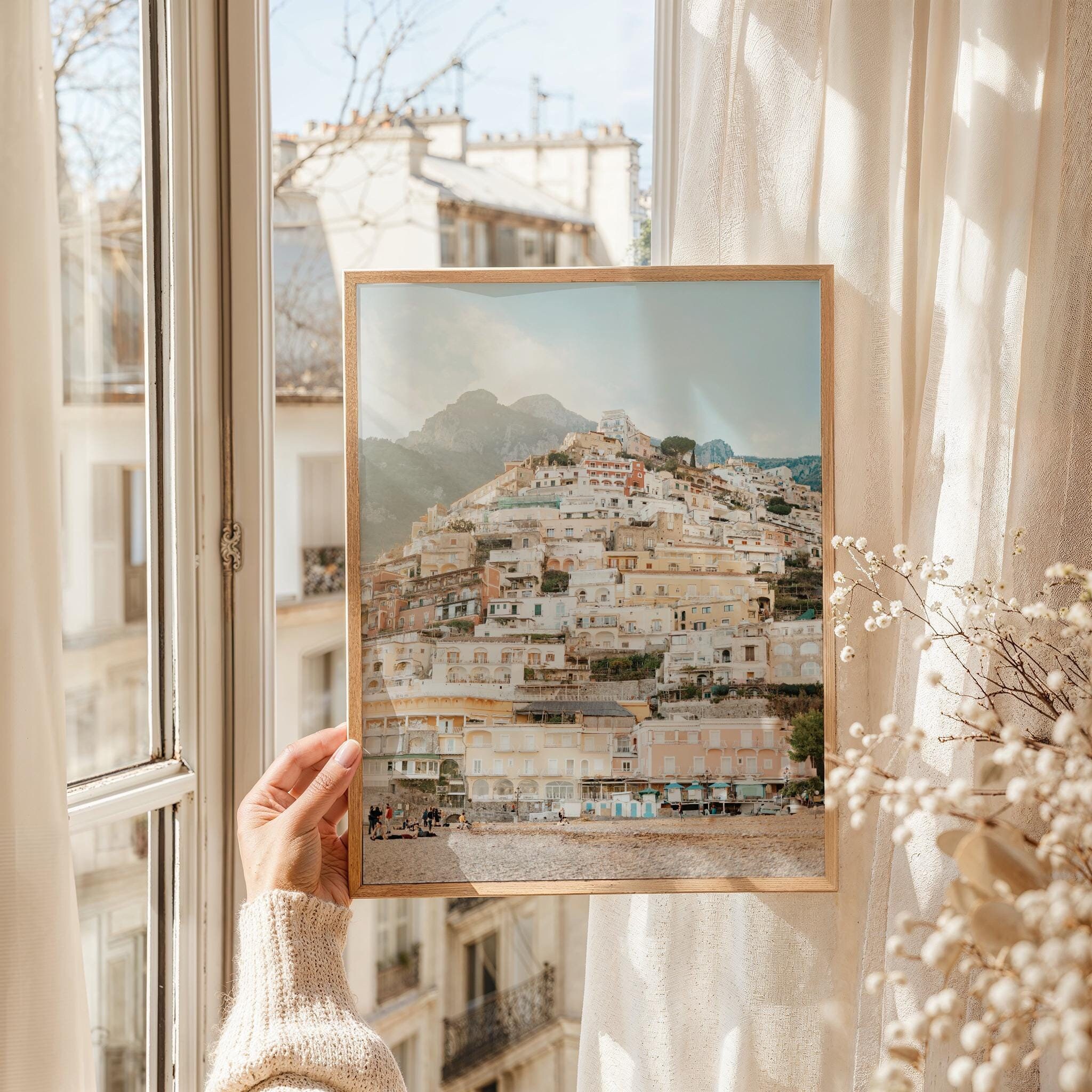 Amalfi Coast Italian Art, Positano Print Wall Art, Positano Photography ...