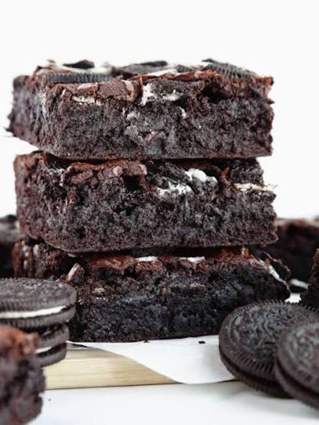 Oreo & Cream Fudge Brownie 3.25/oz 6/pack Made With Clean Ingredients ...